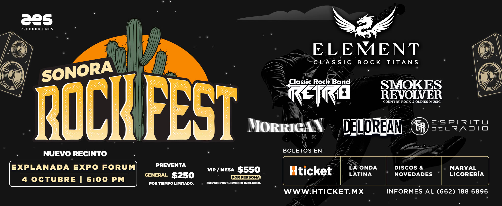 SONORA ROCK FEST - HTicket
